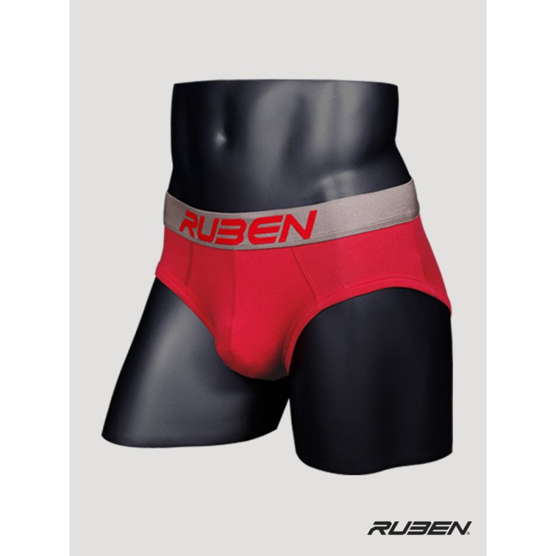 Men's Current Red Brief - Zoop