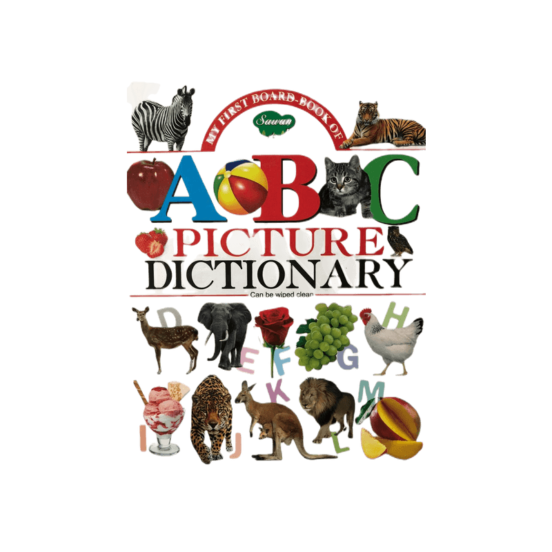 My First Board Book Of ABC Pictures Dictionary - The Factory Outlet