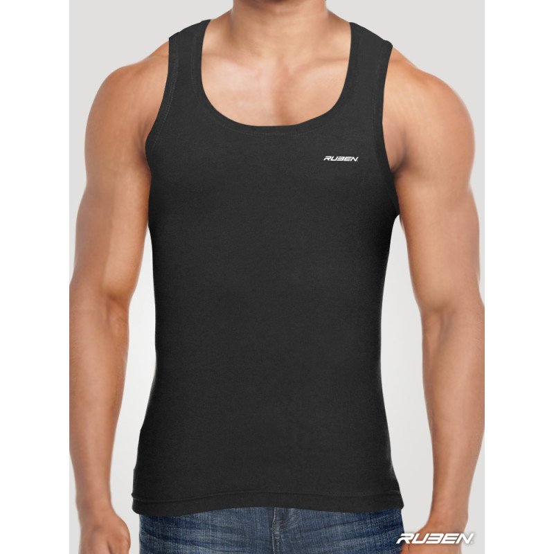 Black Racer Back Vest - Zoop