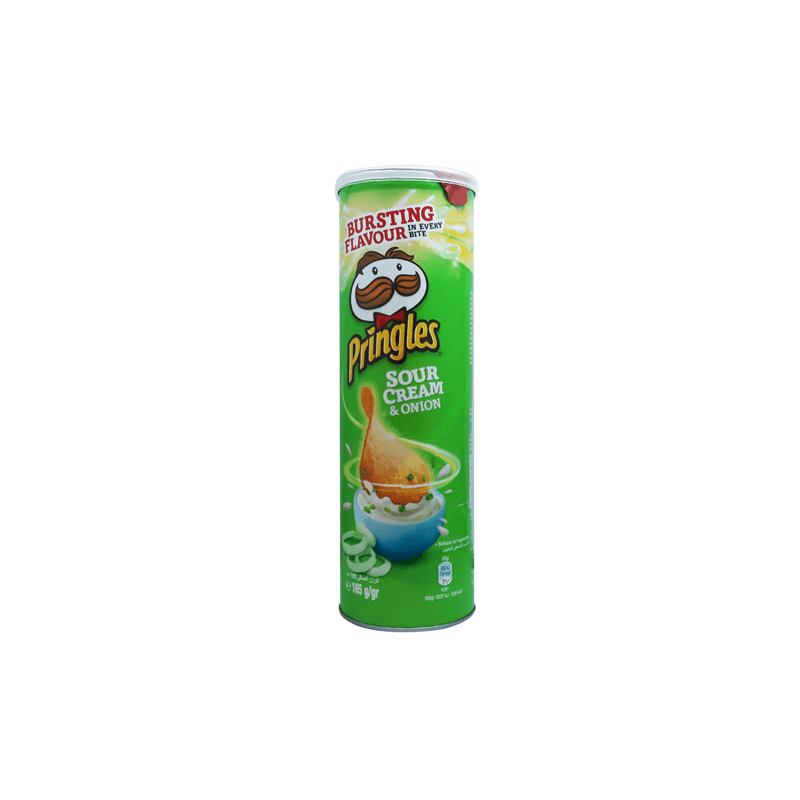 Pringles Sour Cream & Onion 165g - The Factory Outlet