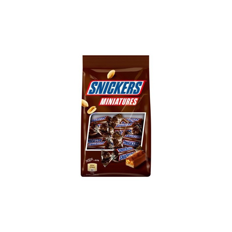 Snickers Miniatures 220g - The Factory Outlet