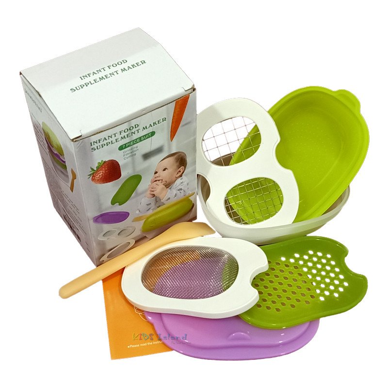 Baby Food Maker Set 7pcs - Kids Island - Toys & Baby Shop