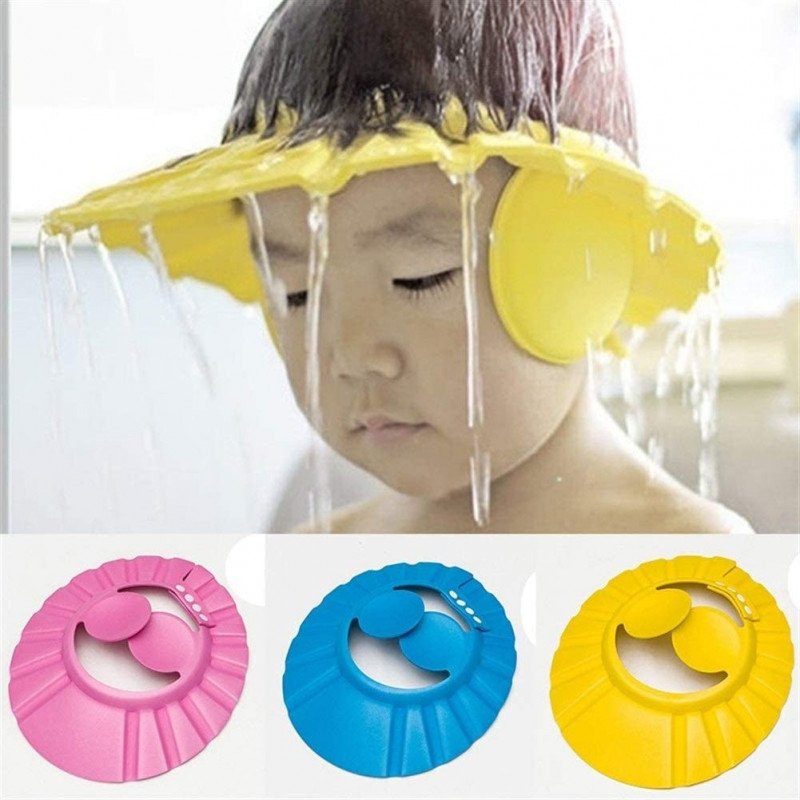 Shower Cap With Ear Cover - Kids Island - Toys & Baby Shop