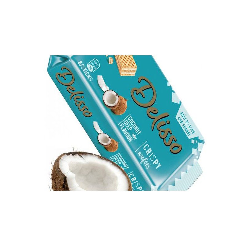 Delisso Vanilla Wafer 40g - The Factory Outlet
