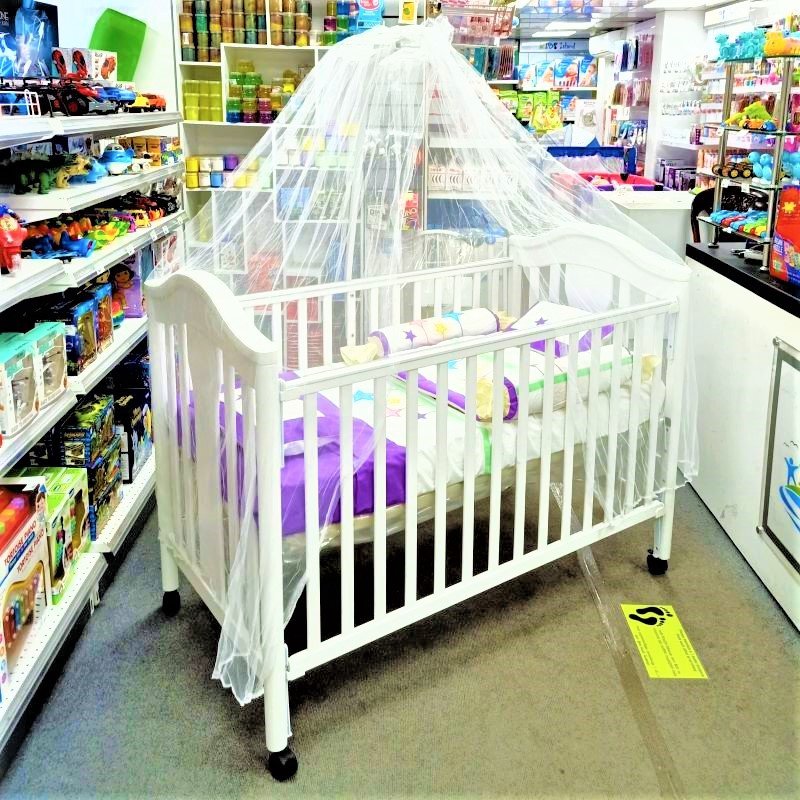 Wooden Cot - Kids Island - Toys & Baby Shop