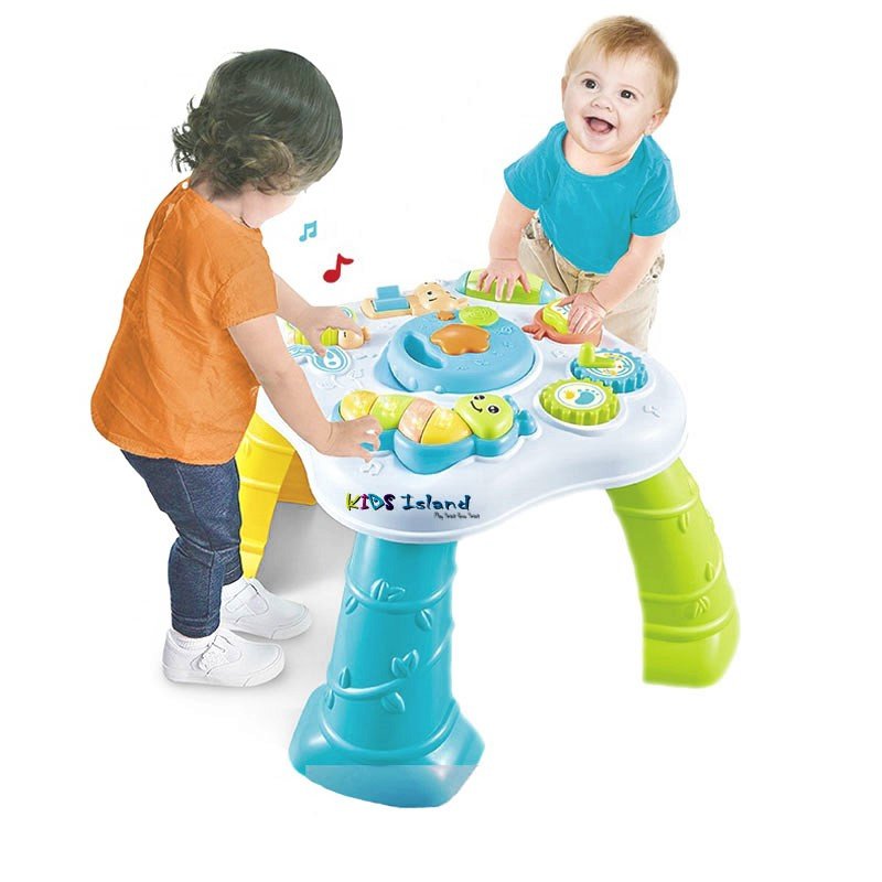 Learning Table Square Blue - Kids Island - Toys & Baby Shop
