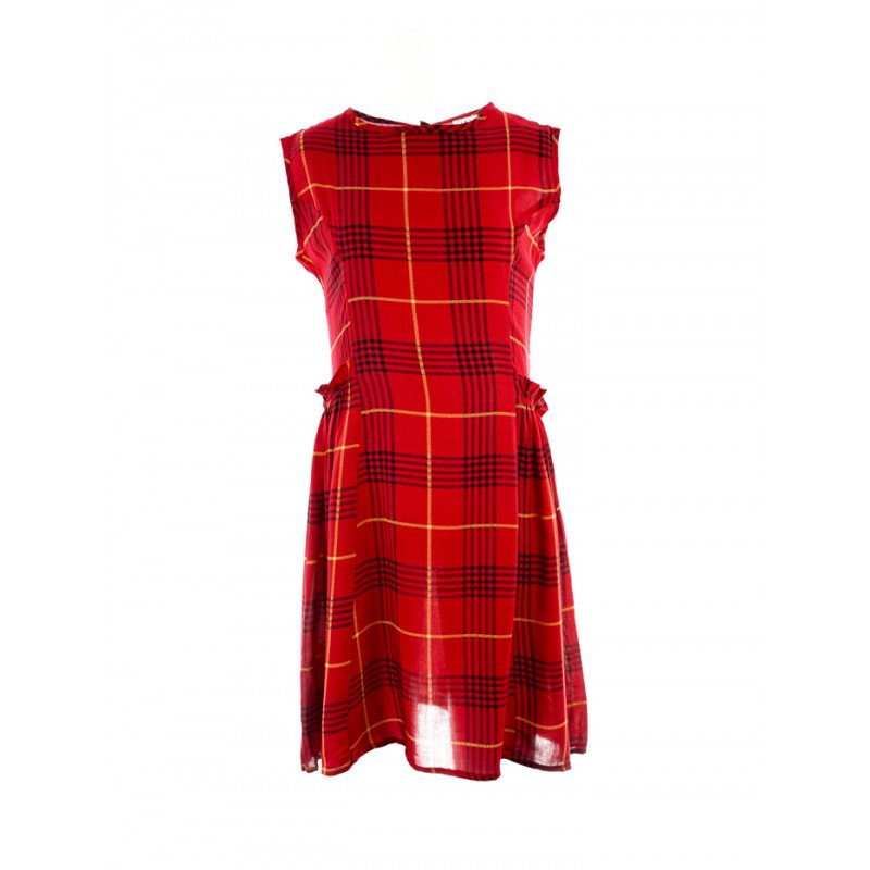 Girls Check Dress - The Factory Outlet