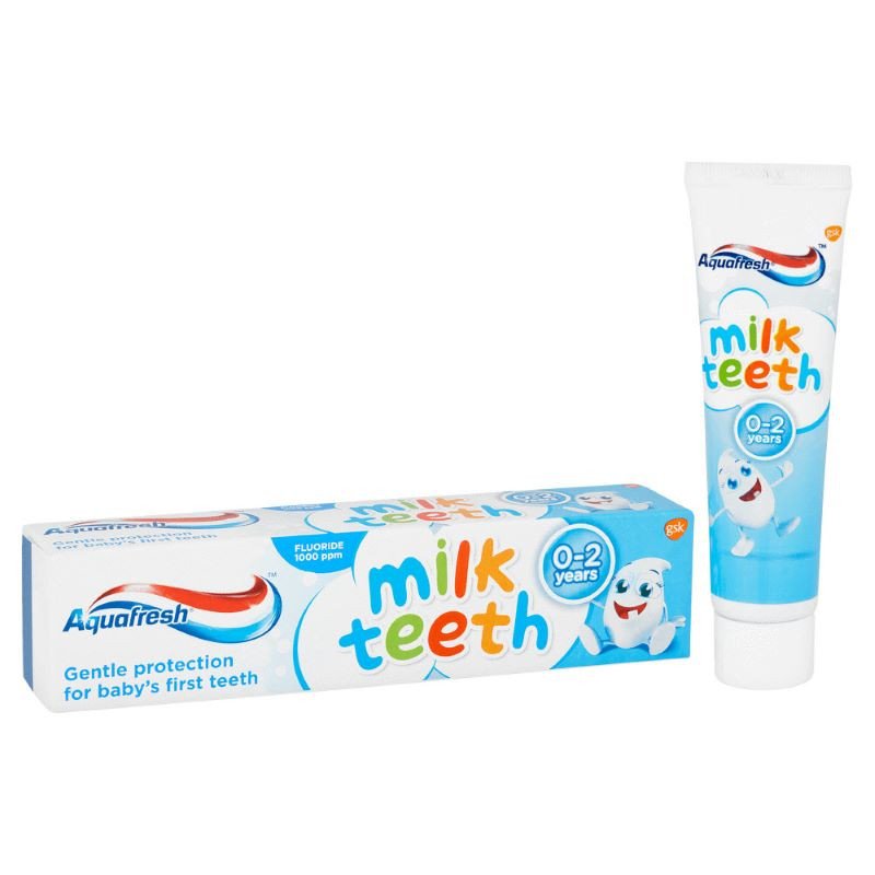 Aquafresh Milk Teeth Toothpaste 0-2 50ml - Kids Island - Toys & Baby Shop