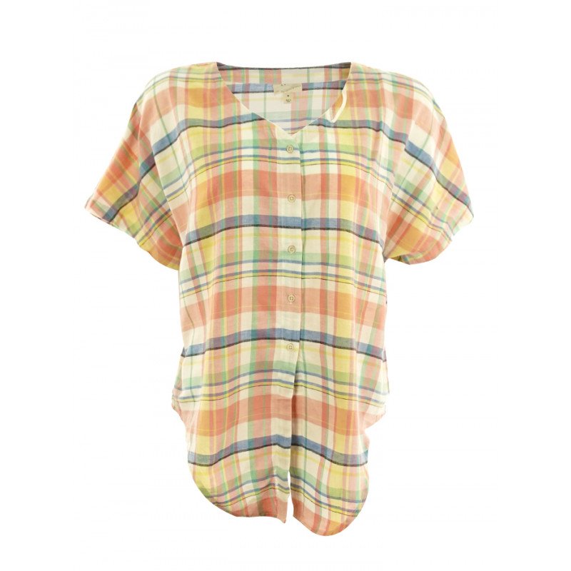 Women's Check Blouse - The Factory Outlet
