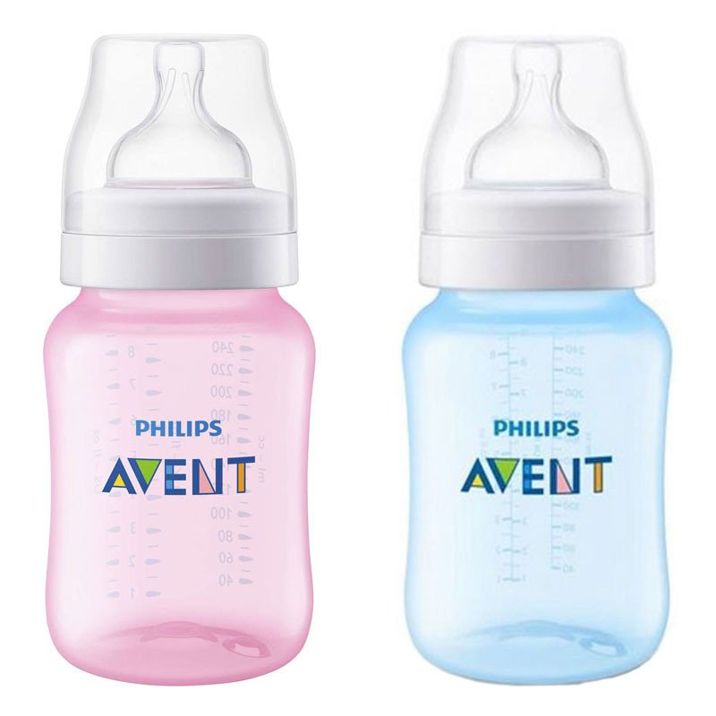 Avent PP Classic Colour Bottle 260ml - Kids Island - Toys & Baby Shop