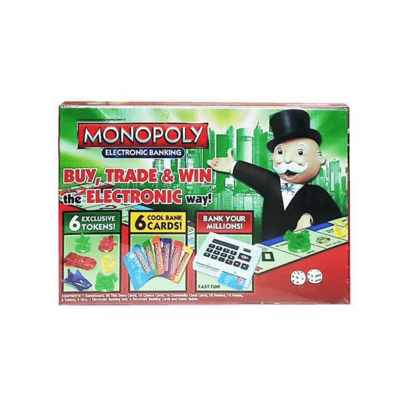 New Monopoly Ultimate Banking - Easy Play Electronic Banking Unit ...