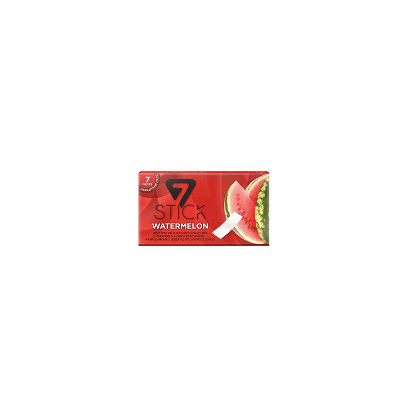 7 Sticks Chewing Gum Strip Watermelon - The Factory Outlet