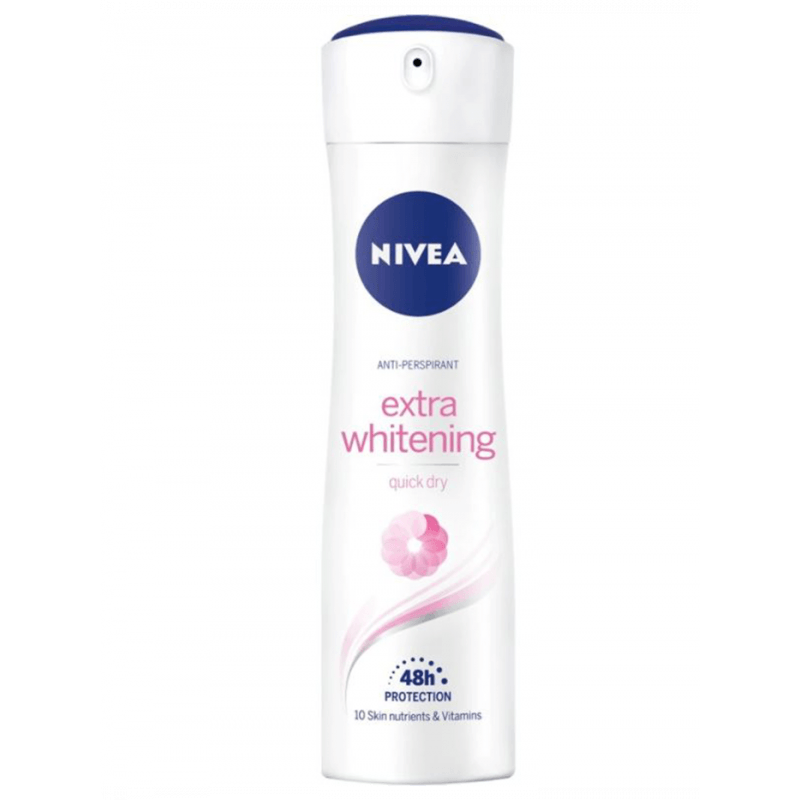 Nivea Extra White Body Spray 150ml - The Factory Outlet