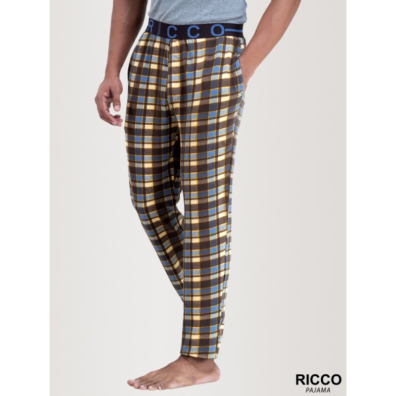 Sky Blue Checkered Pajama - P15 - Zoop