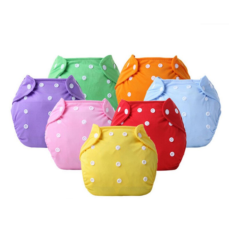 Adjustable Washable Diaper Plain - Kids Island - Toys & Baby Shop