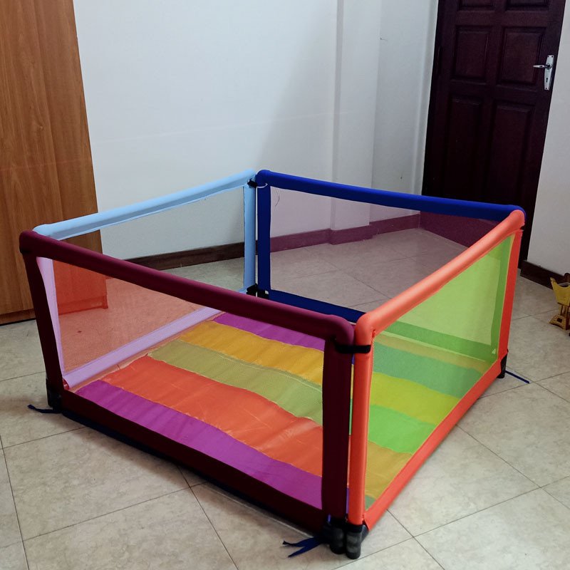 Baby Play Pen 4 Panels with Mattress - Kids Island - Toys & Baby Shop