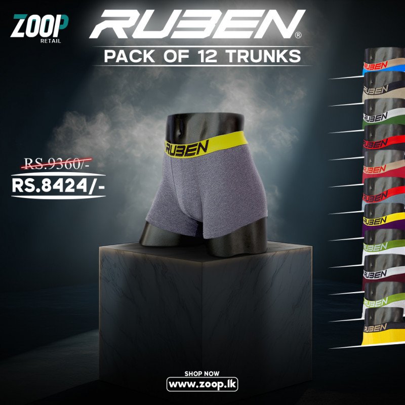 Men's Ruben Trunks Pack - Zoop