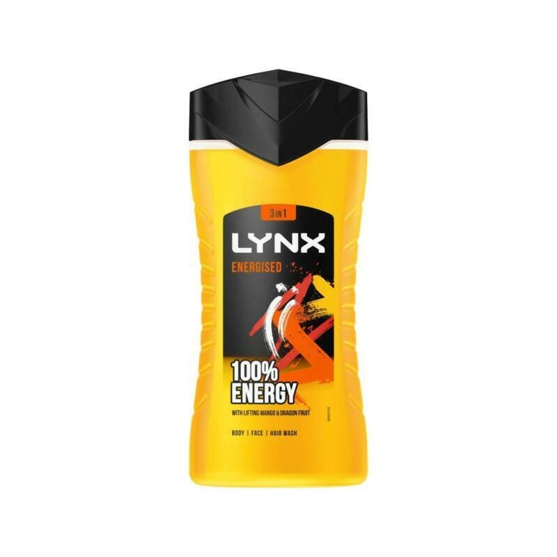 Lynx 3-in-1 Energised You with Mango and Dragon Fruit Body wash ...