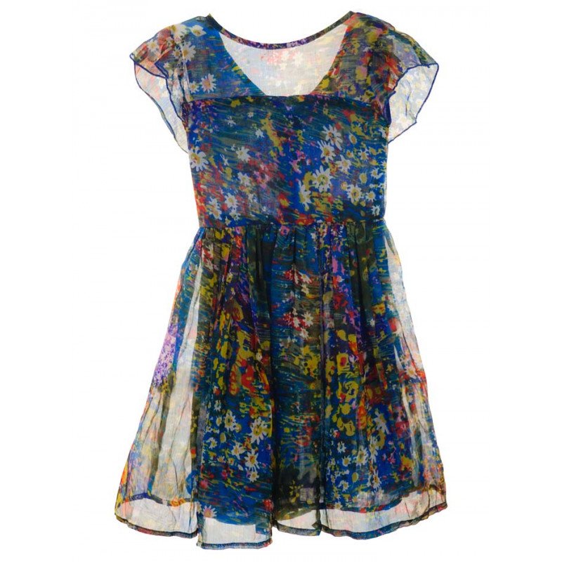 Girl's Printed Dress - The Factory Outlet
