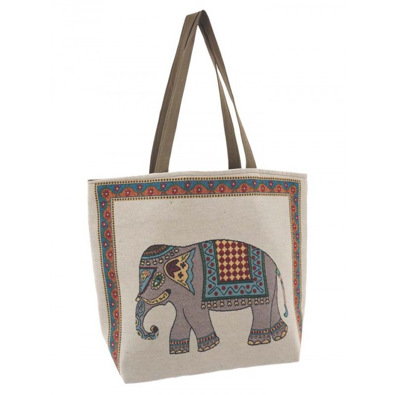 Elephant Printed Class Bag - The Factory Outlet
