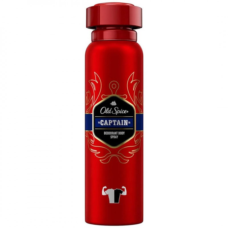 OLD SPICE Captain Deodorant Bodyspray - Zoop
