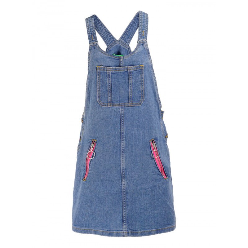 Girl's Denim Dungaree - The Factory Outlet
