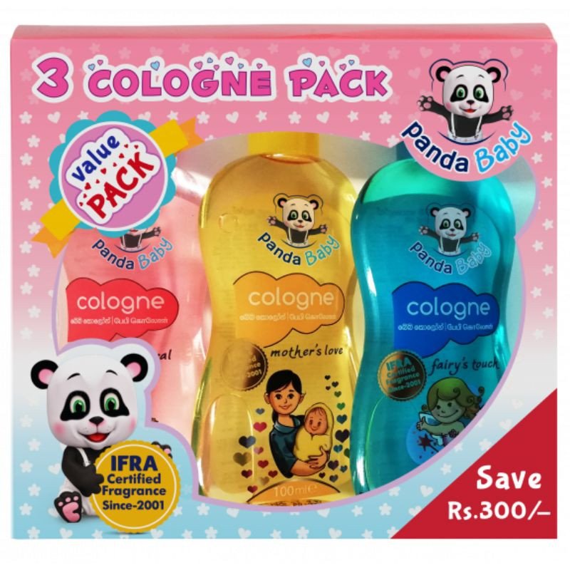 Panda Baby 3 Cologne Pack - Kids Island - Toys & Baby Shop