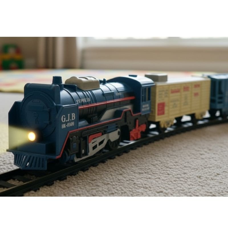 Battery Operated Small Train Set - Kids Island - Toys & Baby Shop